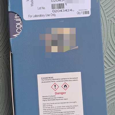 询价-沃特世色谱柱货号186004801未，实图，新-可维修