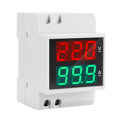 瓯新交流电压电流表导轨式高精度