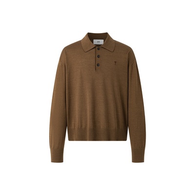 AMIPARIS棉质休闲POLO衫