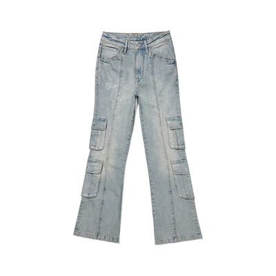 ABLEJEANS【直筒喇叭裤】