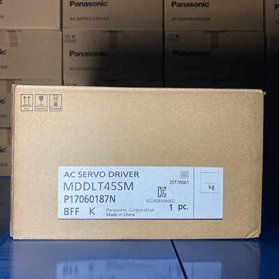 议价全新松下A5 MDDLT45SM  1KW 伺服驱动器原装功能完好