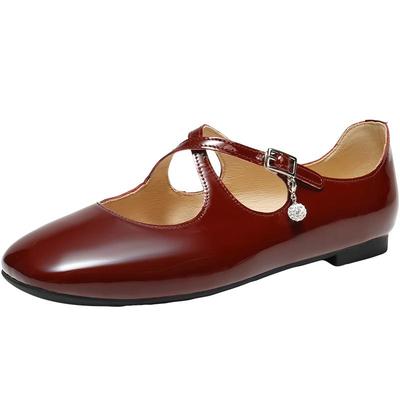 百丽珍妮女孩系列玛丽珍鞋