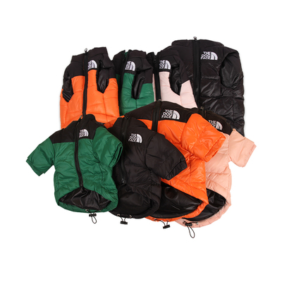 猫咪棉服秋冬款狗面北面