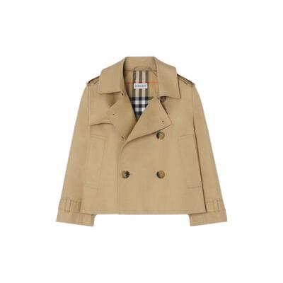 棉质Trench外套BURBERRY