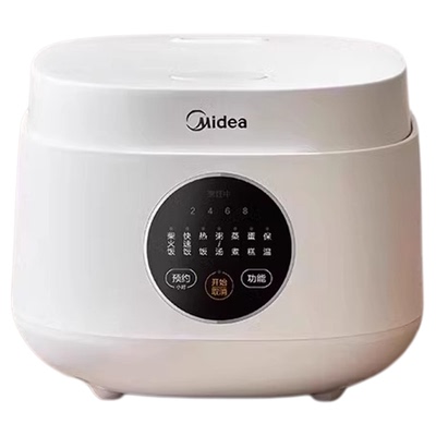 美的电饭煲小型家用新款3升电饭锅2-3人多功能智能饭煲官方正品