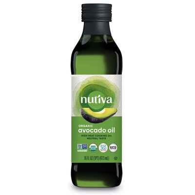 Nutiva美国进口纯牛油果油/椰子酱油食用油0添加儿童辅食油