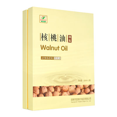 宜维尔核桃油精致一级压榨礼盒装
