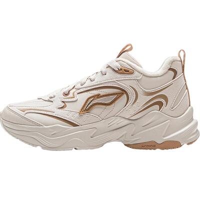 滔搏LI-NING李宁女鞋LN DEFENDER中帮老爹鞋运动休闲鞋AGCV396-2