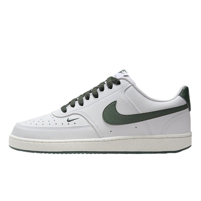 Nike耐克女鞋COURT VISION 白绿复古板鞋男空军休闲鞋FV9952-101