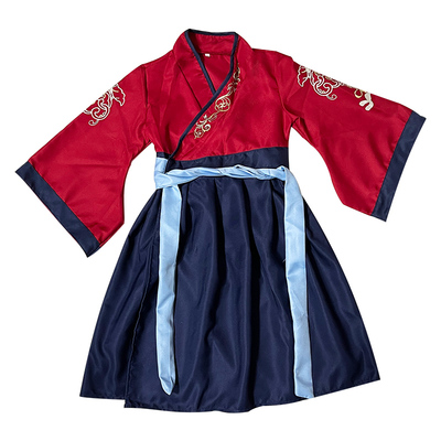 开笔礼国学服装汉服赠发簪书简