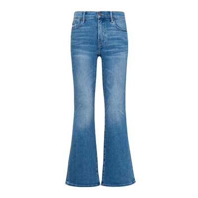 CASUALSTROLL修身微喇牛仔裤