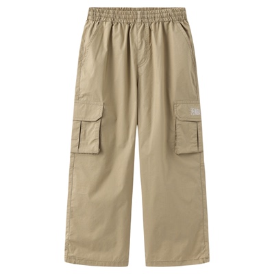 nbakids童装2025秋冬新款男女童休闲直筒裤百搭工装裤K253PT050P