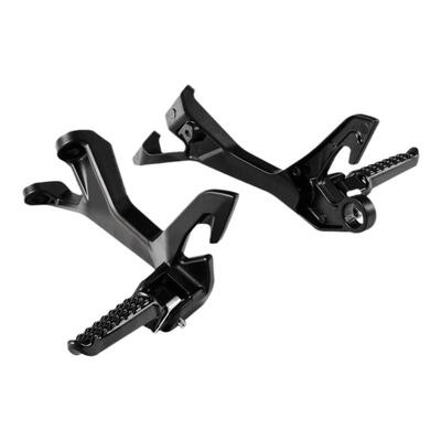 忍者400500Z500后脚踏总成支架