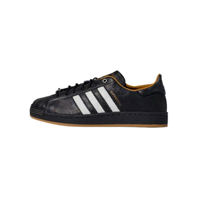 Adidas黑魂贝壳头低帮运动板鞋