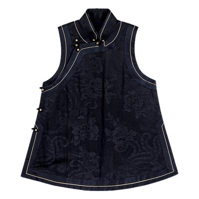 凤羽丹华丨一城风絮丨加厚马夹