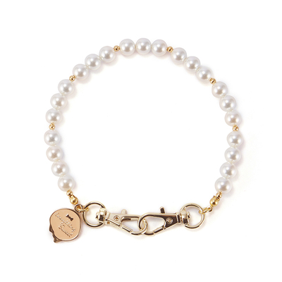 POPBOB手机壳饰品金属珍珠链配饰