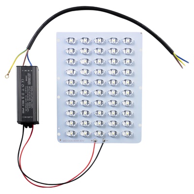 led路灯光源板维修配件金豆飞机新星户外灯芯片灯珠灯板驱动电源