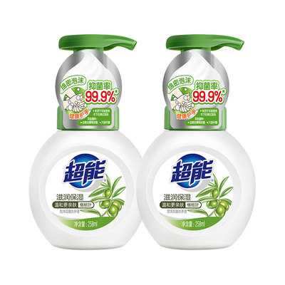 超能泡沫抑菌洗手液实惠装