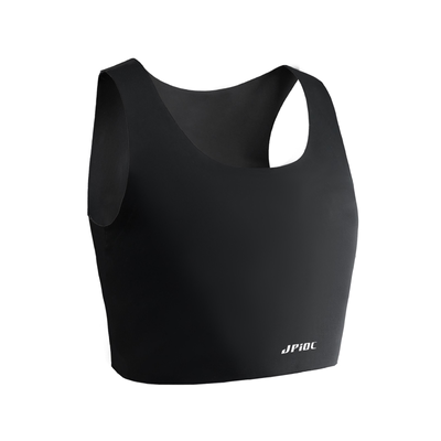 JPIOC鲸崎束胸内衣无痕大胸显小cos超平塑胸背心女秋冬运动裹胸