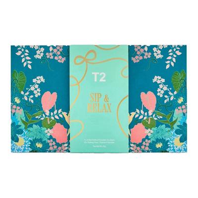 澳洲代购直邮t2 Sip Relax 母亲节限定茶杯茶托茶包礼盒 送礼体面