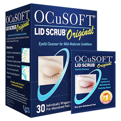 OCuSOFT基础型湿巾睑板腺疏通