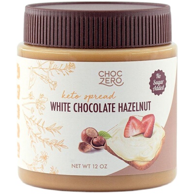 无糖ketowhitespread巧克力酱
