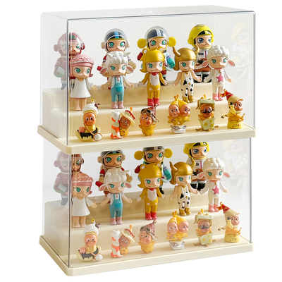 泡泡玛特盲盒透明防尘展示架
