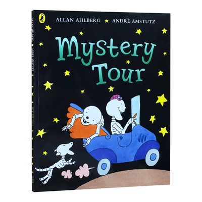 英文原版 Funnybones Mystery Tour 可爱的骨头神秘之旅 启蒙亲子趣味阅读图画故事书 廖彩杏书单 英文版 进口英语原版书籍