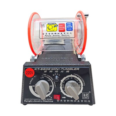 黄金925纯银清洗机首饰滚筒研磨