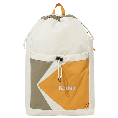 KODAK柯达户外拼色抽绳双肩包
