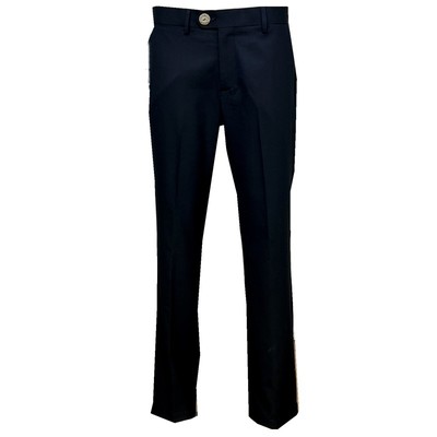 时着长裤西裤休闲肌理羊毛锥形裤