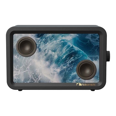 AI透明悬浮歌词蓝牙音箱复古