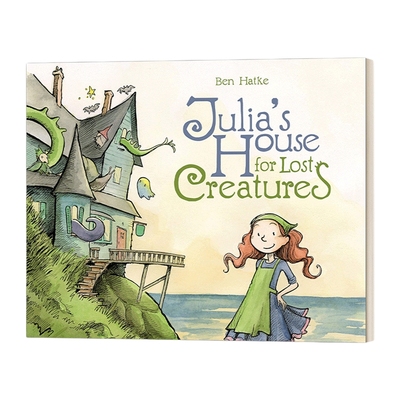 英文原版绘本 Julia's House for Lost Creatures 朱莉娅的房子1 迷失生物 精装绘本 英文版 进口英语原版书籍