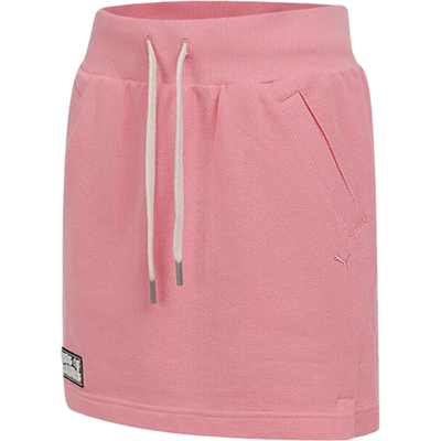 Puma/彪马正品HAUS OF CLASSICS女士休闲抽绳开衩短裙633732-27