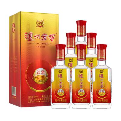 泸州老窖淡雅头曲52度白酒