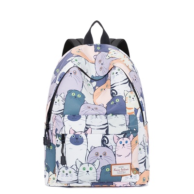 卡通动漫印花双肩背包学生书包