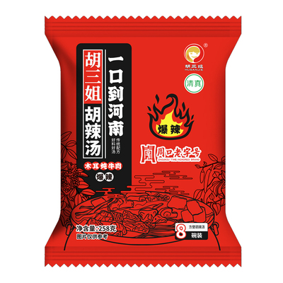 胡三姐爆辣木耳炖牛肉胡辣汤258g