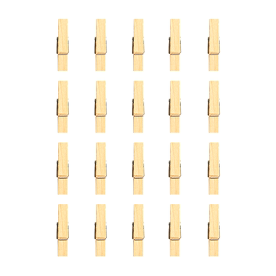 原木色木夹子强力夹子