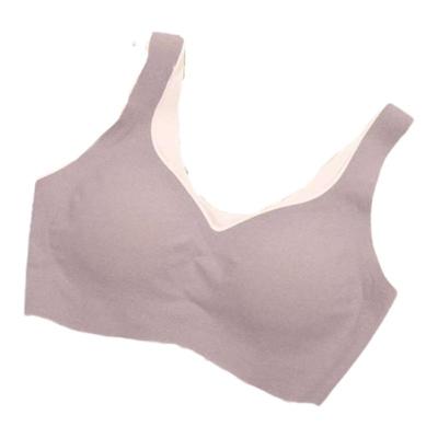 古妃无痕聚拢背心式少女文胸美背