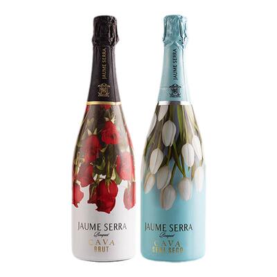 酒云网 Jaume Serra雅美塞拉起泡酒西班牙原瓶进口Cava气泡葡萄酒