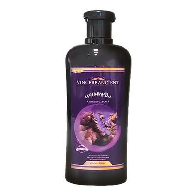泰国进口VINCERE ANCIENT黑姜洗发水400ml清洁蓬松柔顺原装正品