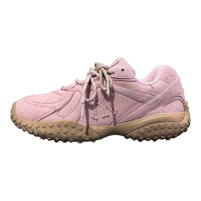 MLB男女款复古豆豆薄底鞋德训鞋