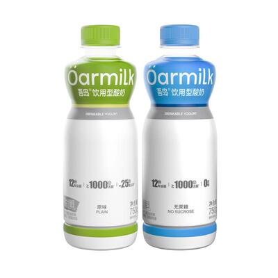 Oarmilk吾岛低温无蔗糖家庭酸奶