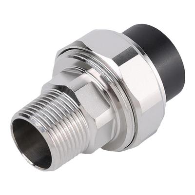 天一金牛不锈钢内外丝活接头3/41/21寸PPR管件精制耐高温配件