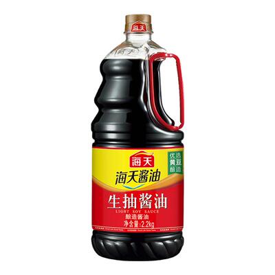 海天生抽酱油2.2kg*1瓶
