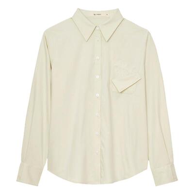 DTLANDO文艺青年可拆卸口袋衬衫