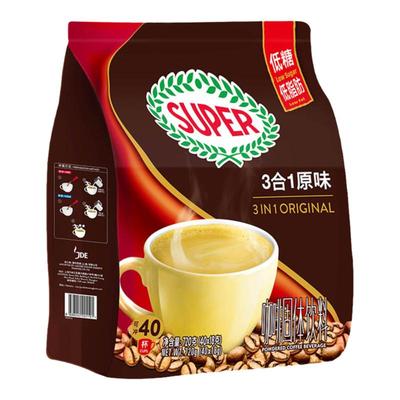 马来西亚进口超级三合一原味咖啡