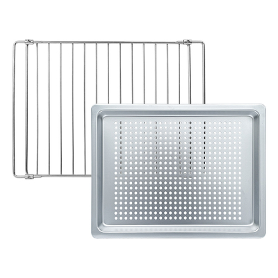 不锈钢烤盘烤网适用大厨蒸烤箱用