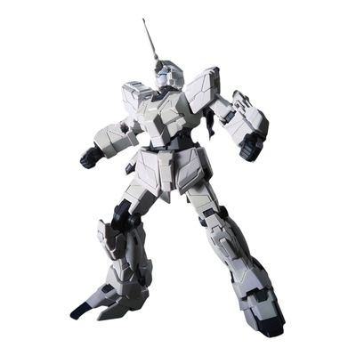 有货 万代 高达系列拼装模型 HGUC 1/144 独角兽高达 独角模式
