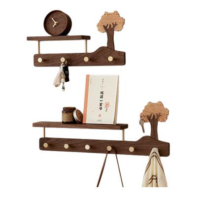 实木神器玄关鞋柜桌面置物收纳盒